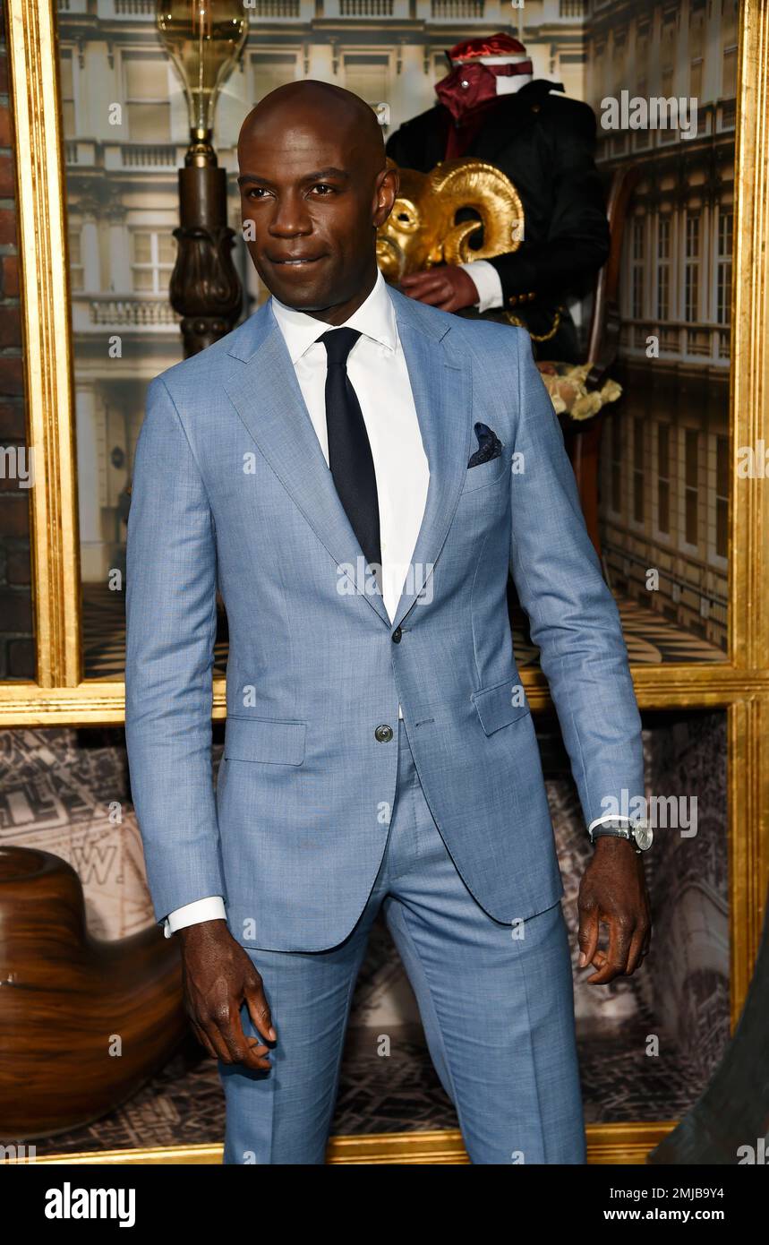 David Gyasi, a cast member in the Amazon Prime Video series "Carnival ...