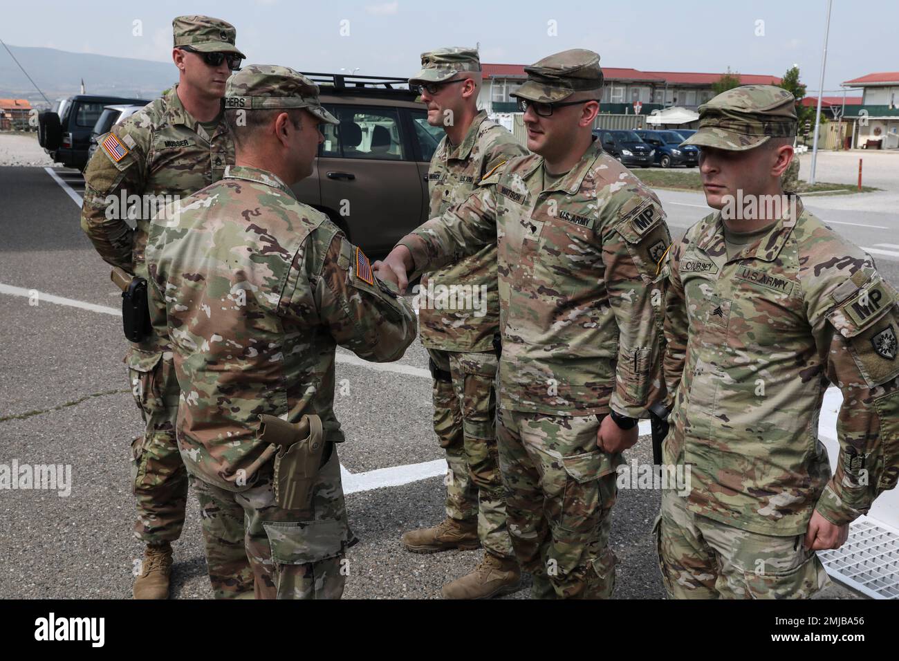 Kentucky State Command Sergeant Major Jesse Withers visits Soldiers ...
