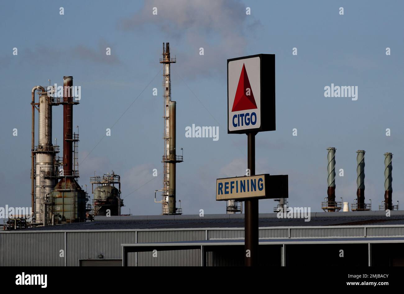 A Citgo refinery in seen in Corpus Christi, Texas, Wednesday, Aug. 21 ...