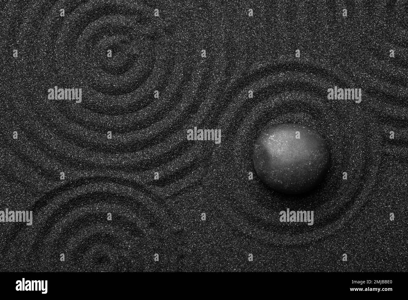 Healthy or food art concept copy space top view Black and White Stock ...