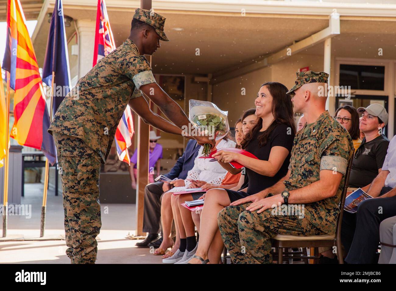 Angela Kuhn, wife of U.S. Marine Corps Lt. Col. Tim Kuhn, the associate ...
