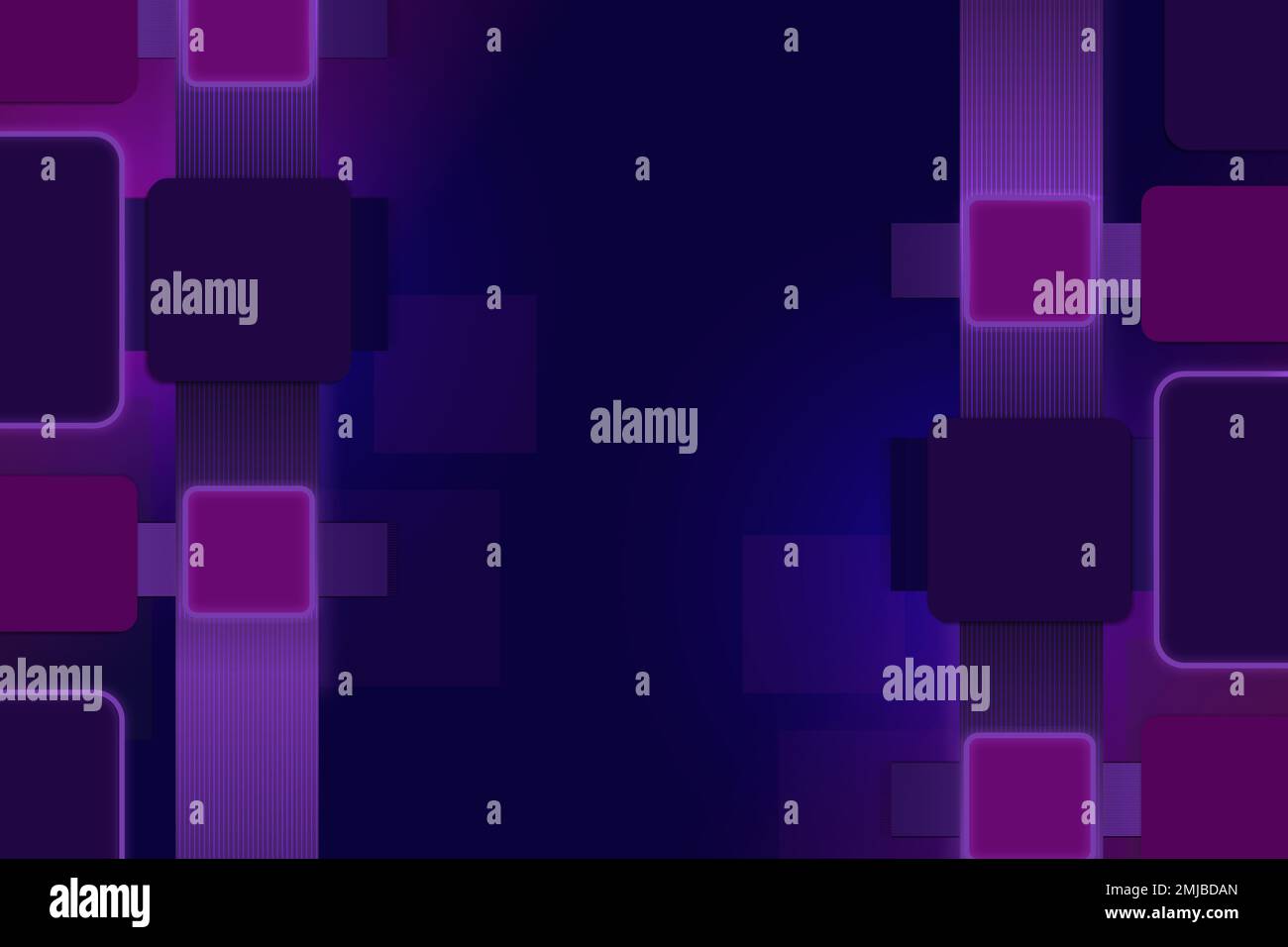 Geometric desktop wallpaper background, purple vector design Stock ...