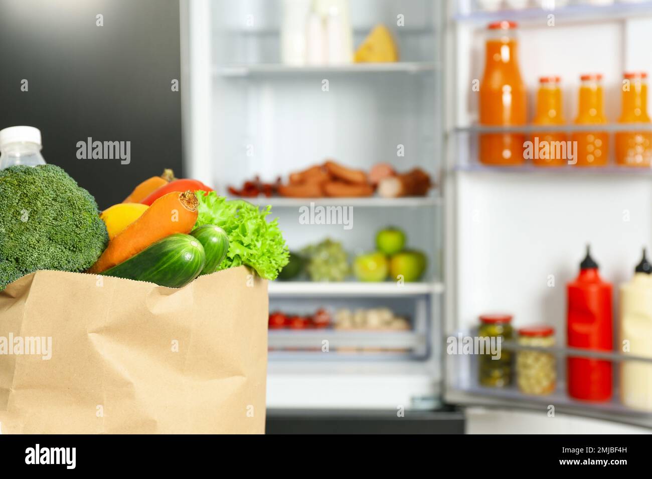 Bag full of products hi-res stock photography and images - Alamy