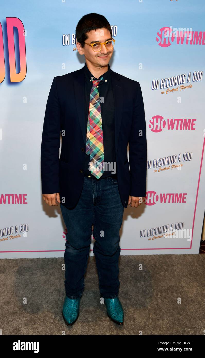 Josh Fadem, a cast member in the Showtime series "On Becoming a God in ...