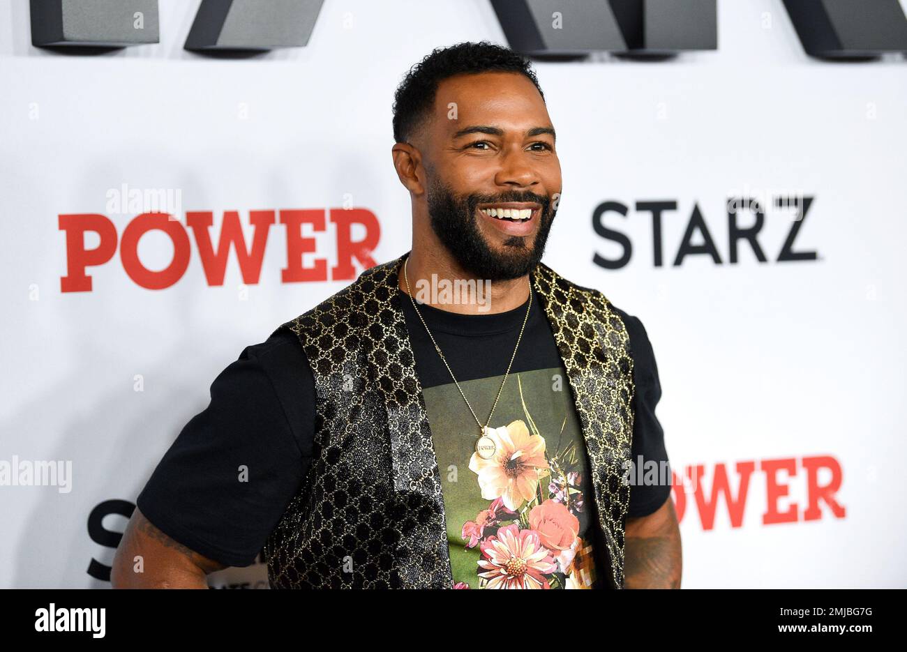 Actor Omari Hardwick attends the world premiere of the final season of ...