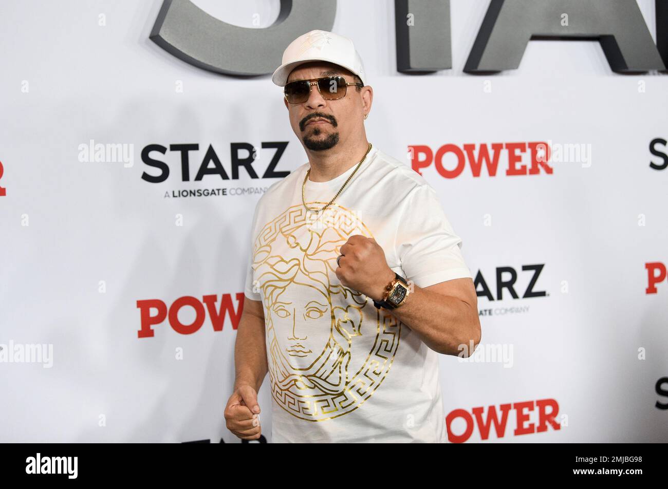 Actor Ice-T attends the world premiere of the final season of the Starz ...