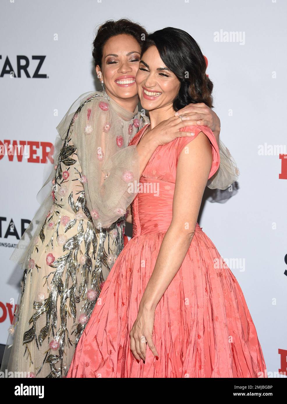 Actors Elizabeth Rodriguez, left, and Lela Loren attend the world ...