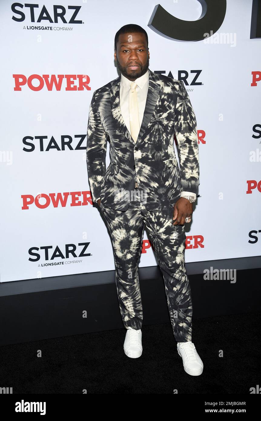 Executive producer Curtis "50 Cent" Jackson attends the world premiere of the final season of ...