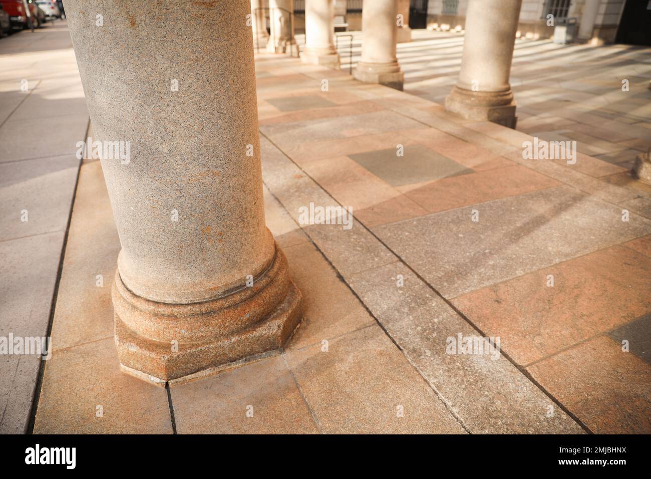 UVA and Providence columns marble classical architecture Stock Photo ...