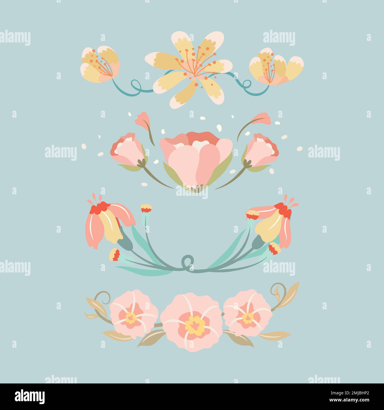 Spring Flower Divider