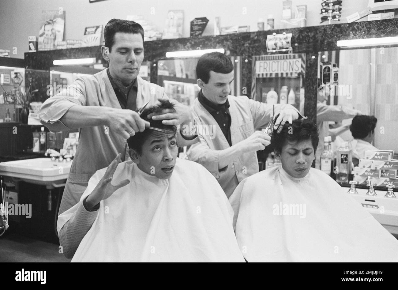 1960s blue diamonds singing group Black and White Stock Photos & Images ...