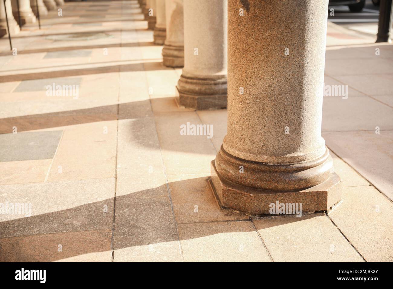 UVA and Providence columns marble classical architecture Stock Photo ...
