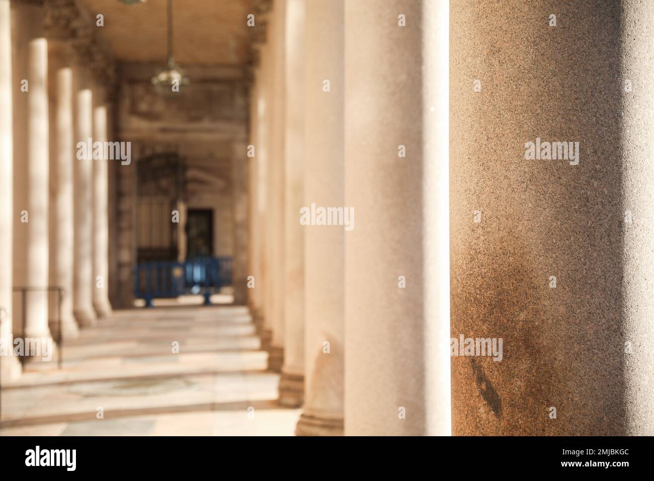 UVA and Providence columns marble classical architecture Stock Photo ...