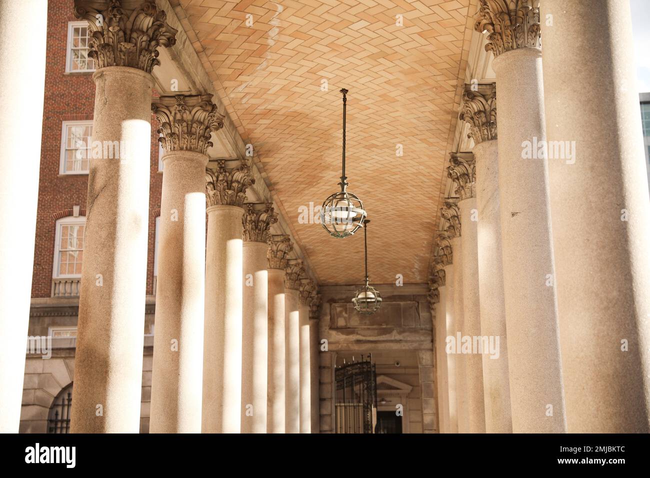UVA and Providence columns marble classical architecture Stock Photo ...