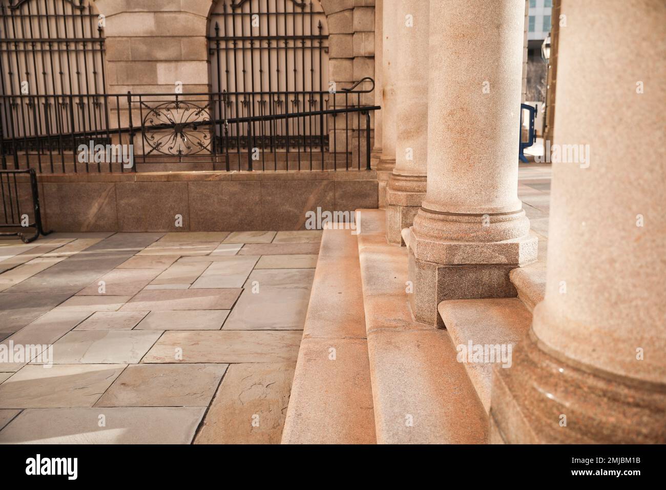 UVA and Providence columns marble classical architecture Stock Photo ...