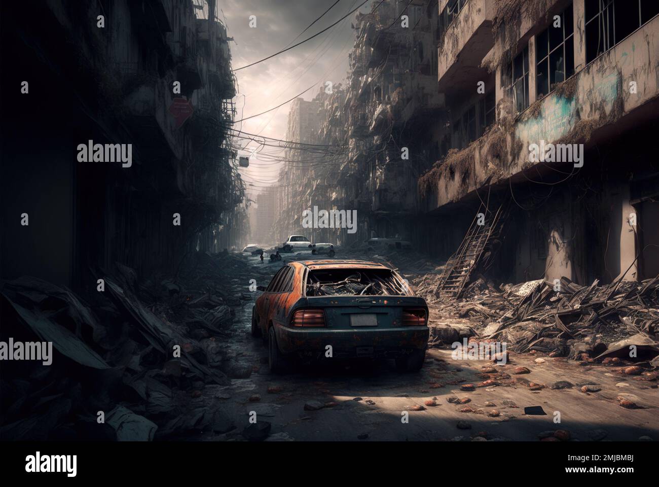 City rubble hi-res stock photography and images - Alamy