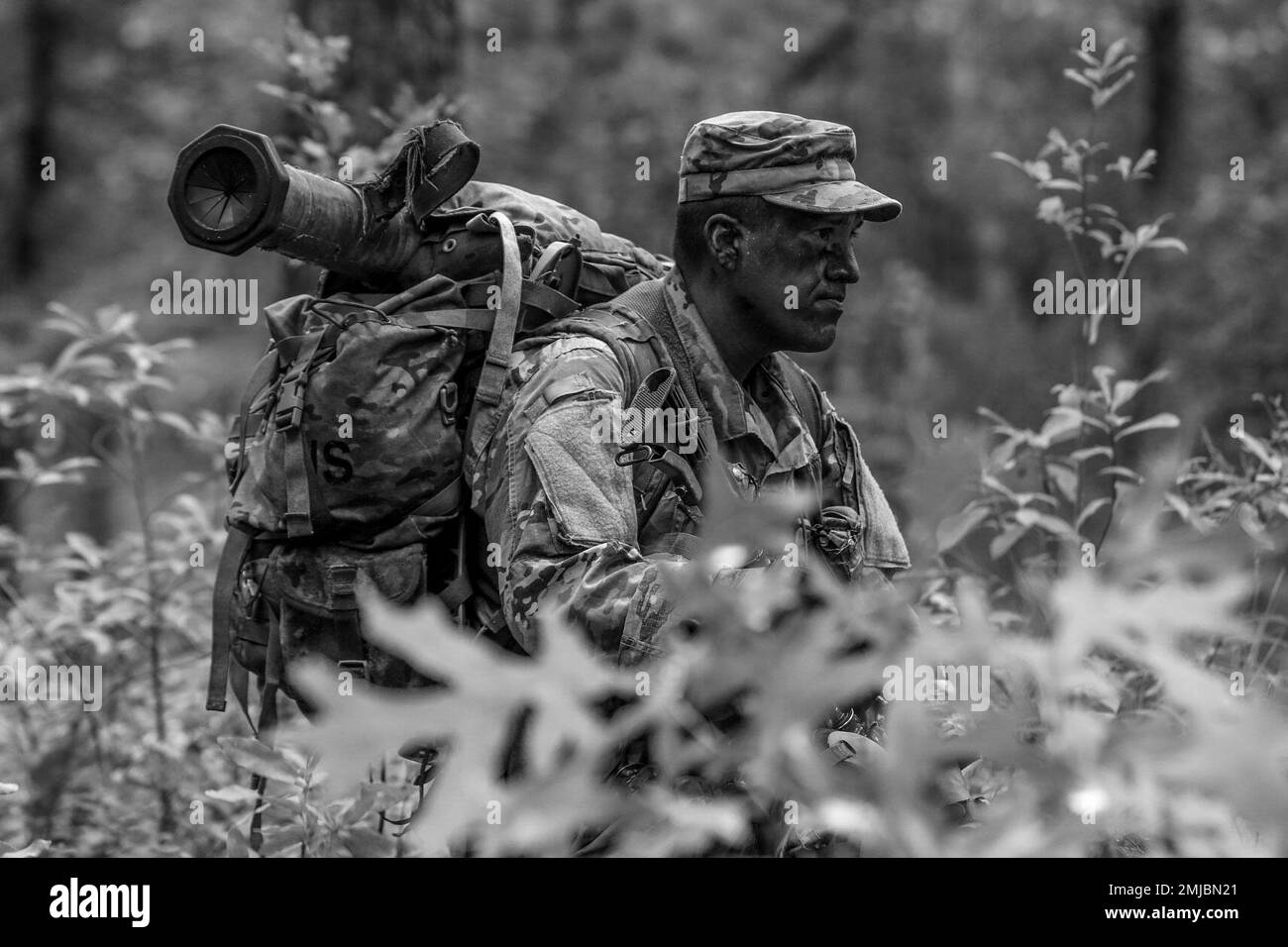 Paratroopers participate in the first day of patrols and ambush ...