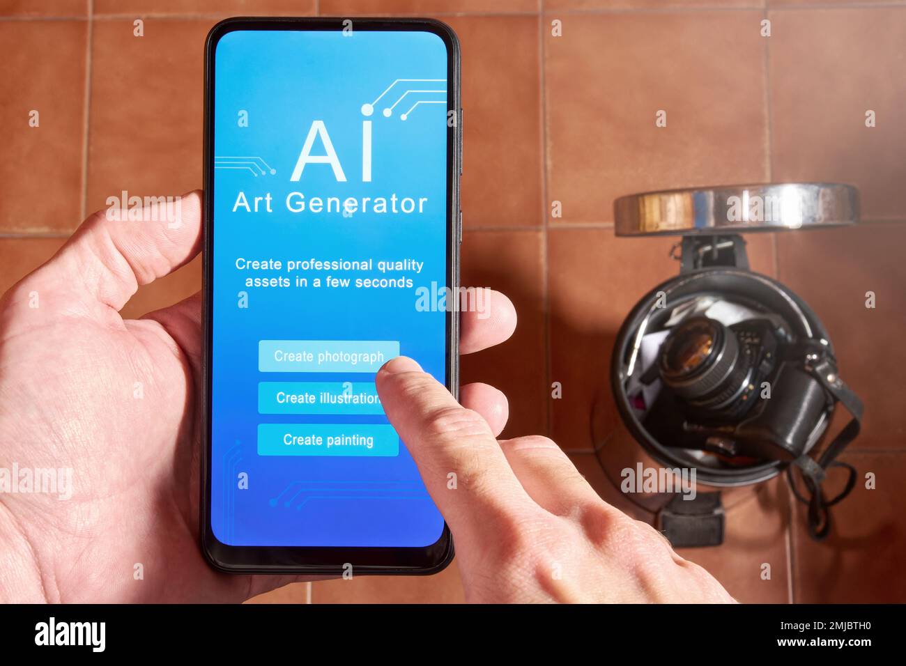 Ai art generator hi-res stock photography and images - Alamy