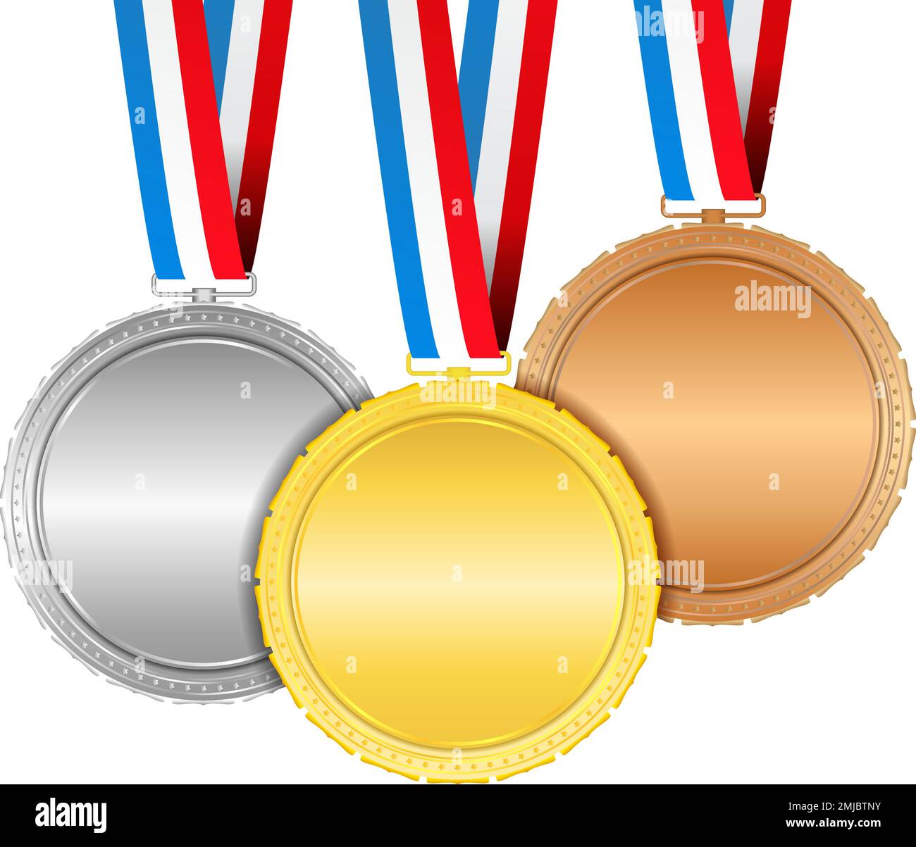 Medals with ribbons, vector eps10 illustration Stock Vector Image & Art ...