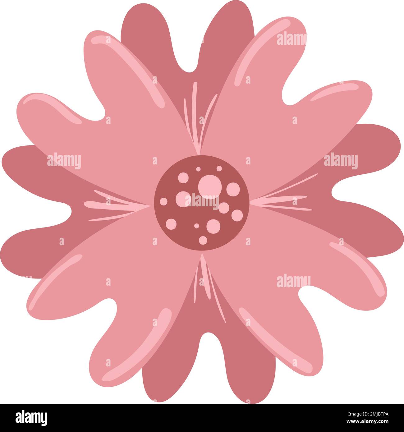 pink flower icon Stock Vector Image & Art - Alamy