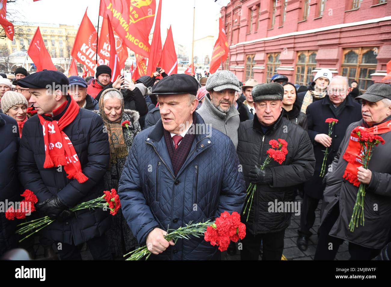 Moscow. The chairman of the Central Committee of the CPRF Gennady ...