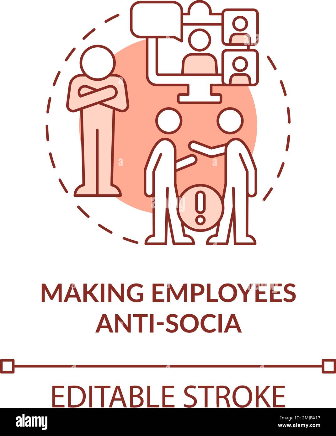 Anti social Stock Vector Images - Alamy