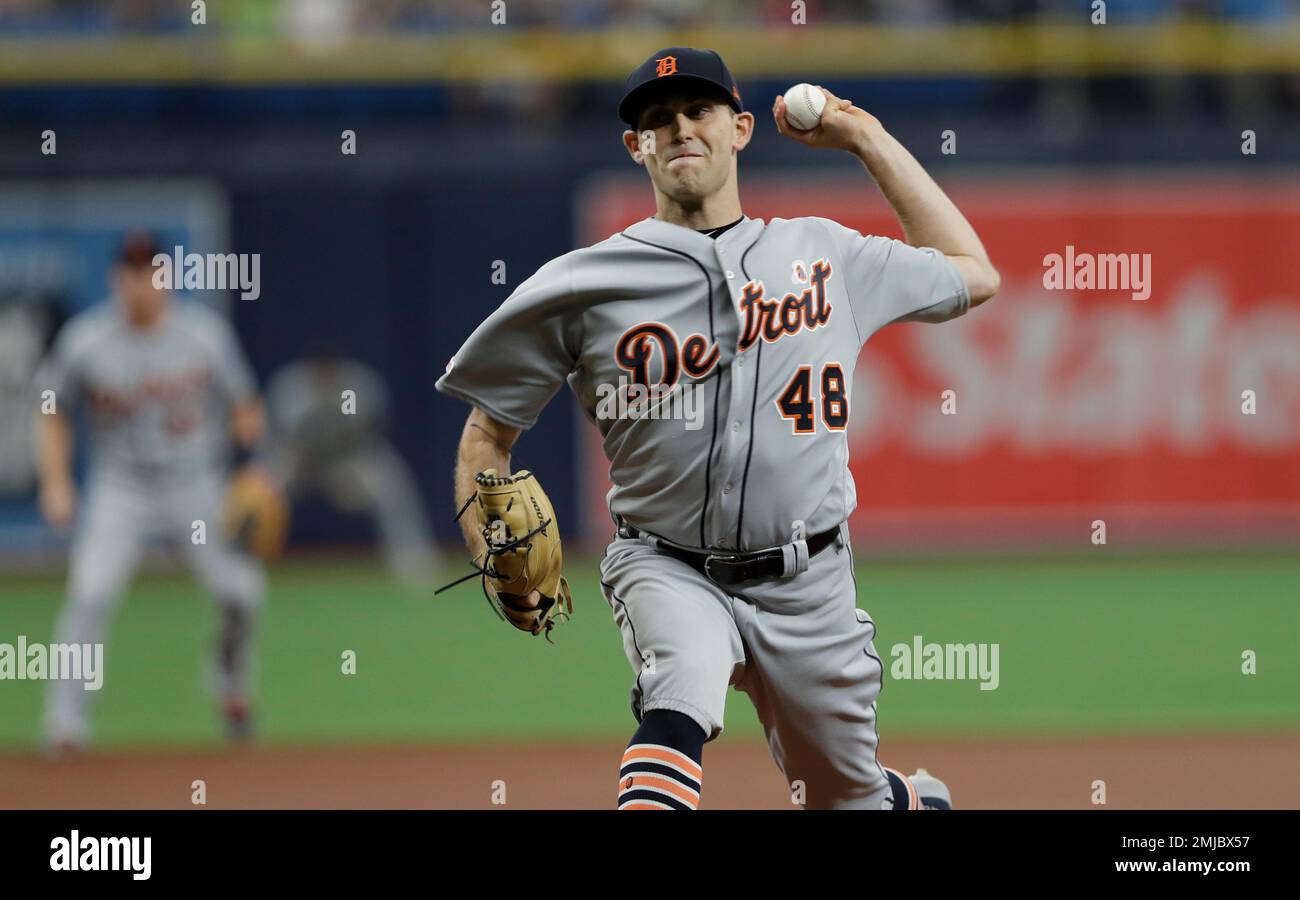 Detroit Tigers starting pitcher Matthew Boyd (48) during the first ...