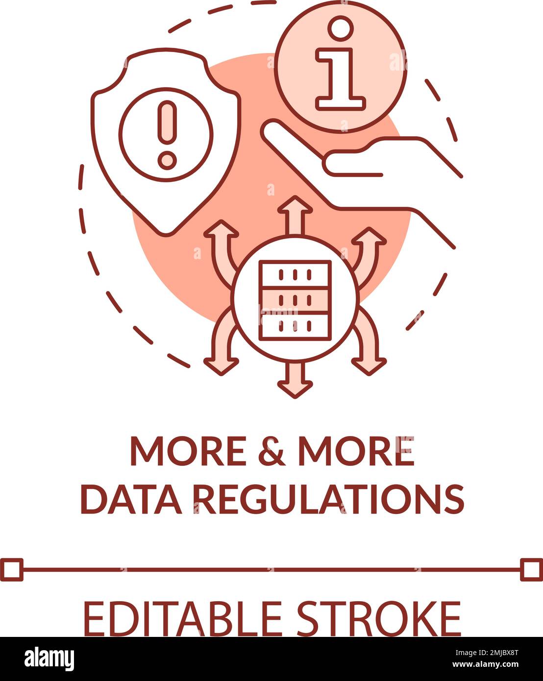 Data security regulations Stock Vector Images - Alamy