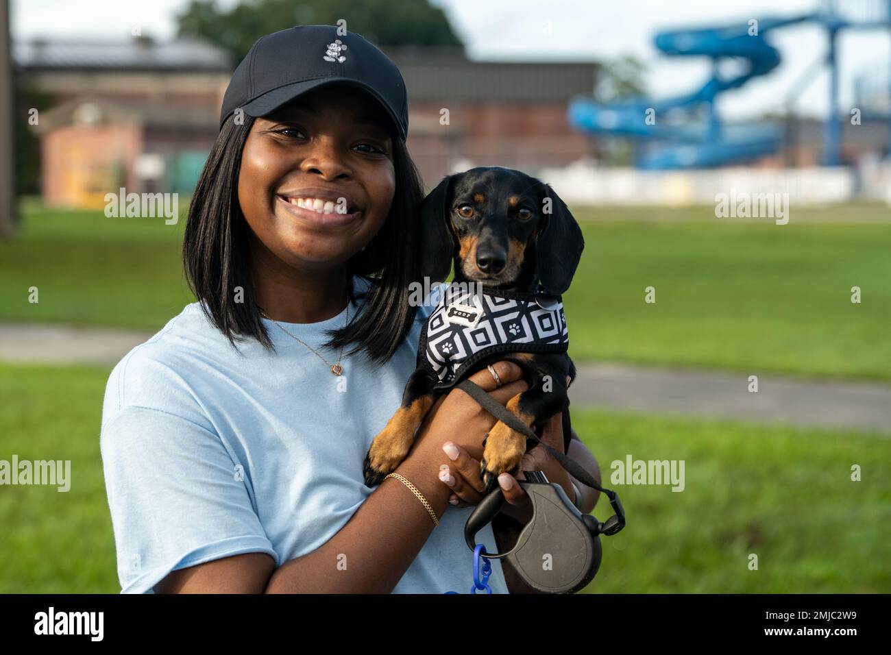 A U.S. Air Force Airman assigned to the 23rd Wing, poses for a photo ...