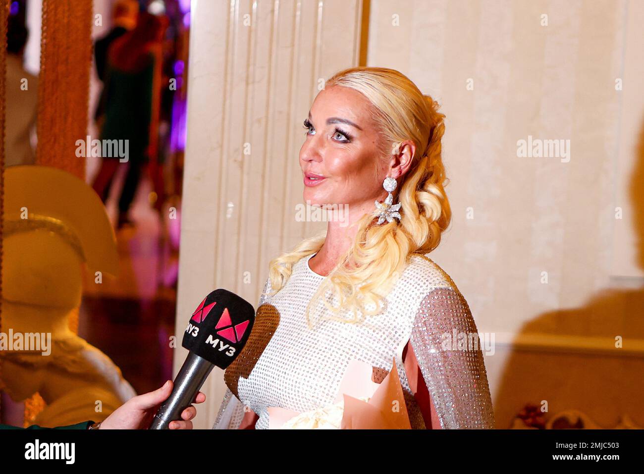 Anastasia Volochkova's birthday at the Grand Wellness Novahovo Hotel ...