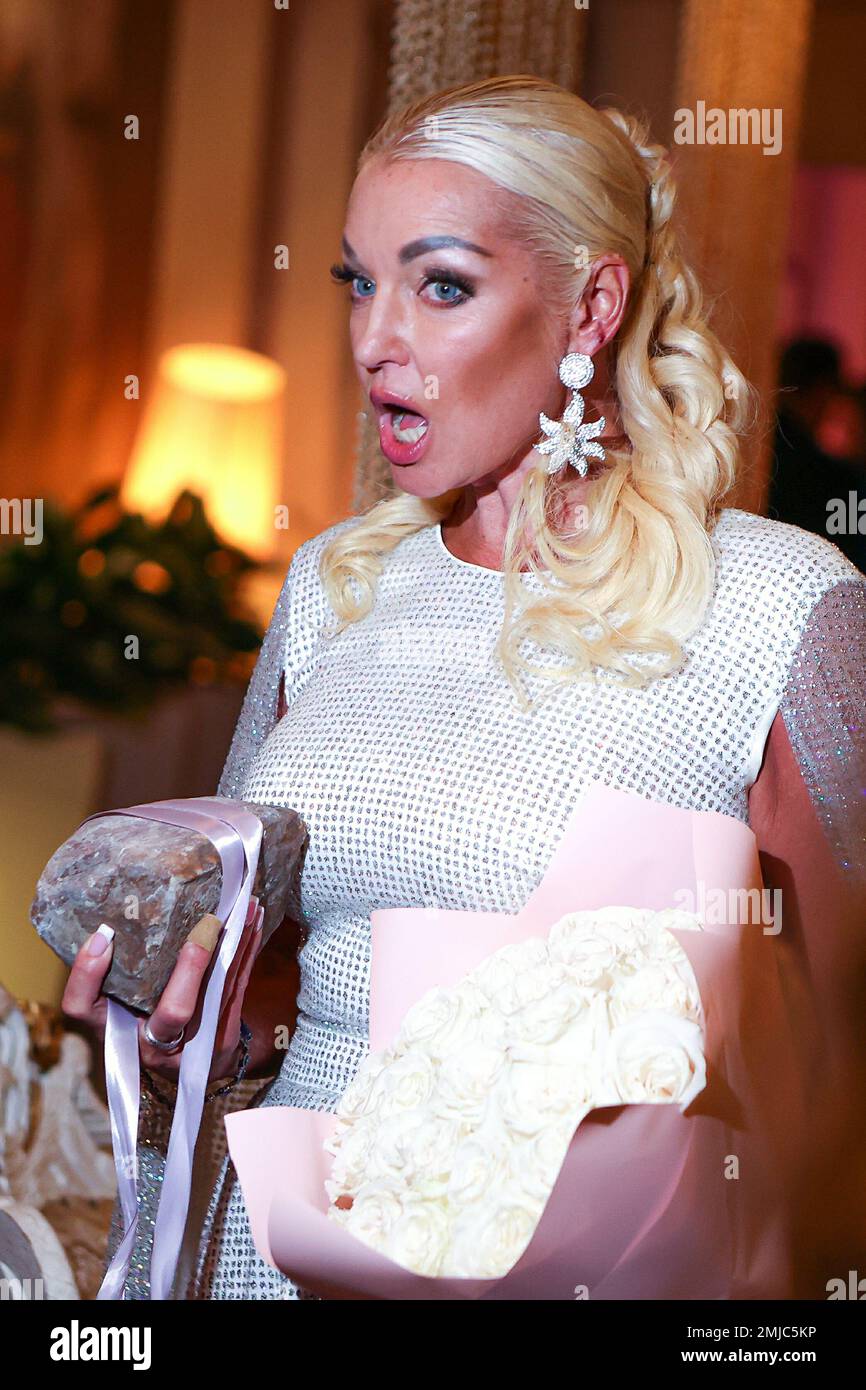Anastasia Volochkova's birthday at the Grand Wellness Novahovo Hotel ...