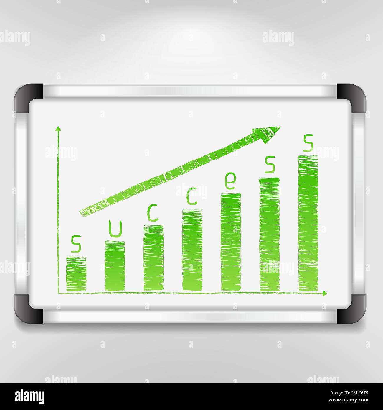 Graph of success, vector eps10 illustration Stock Vector Image & Art ...