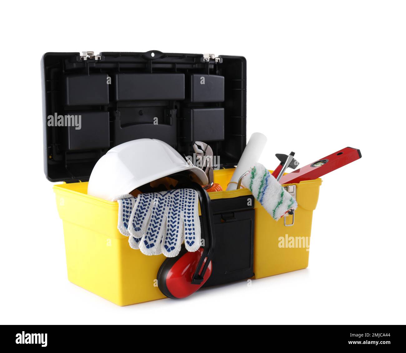 Tools in the toolbox Cut Out Stock Images & Pictures - Alamy