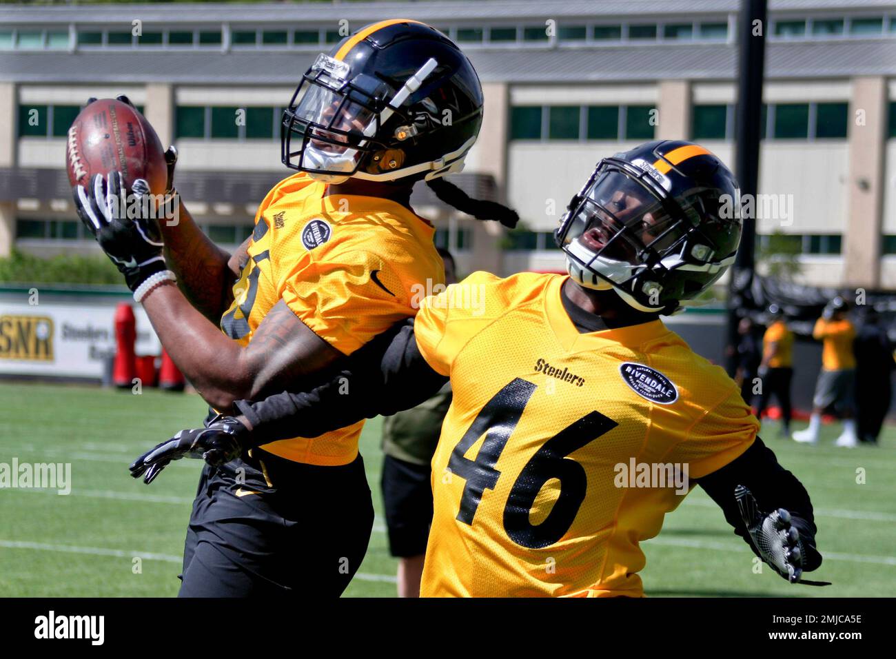 FILE - In this May 11, 2019, file photo, Pittsburgh Steelers linebacker ...