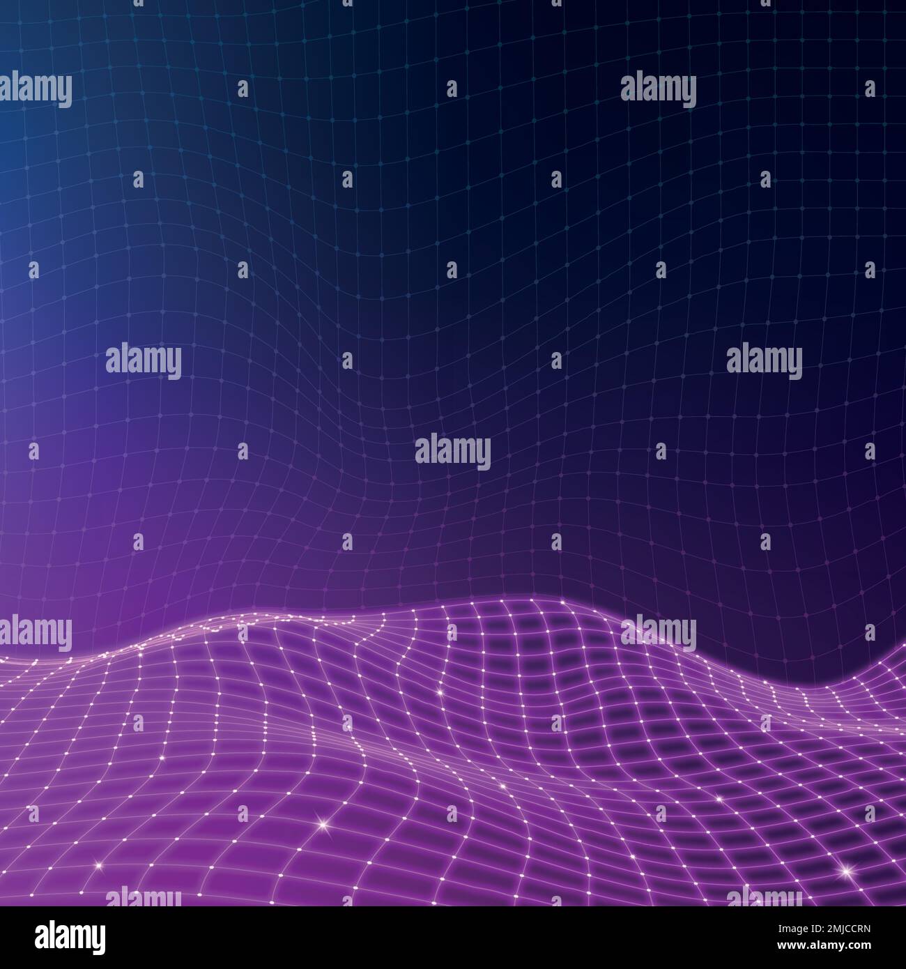 Purple 3D abstract wave pattern background vector Stock Vector Image ...