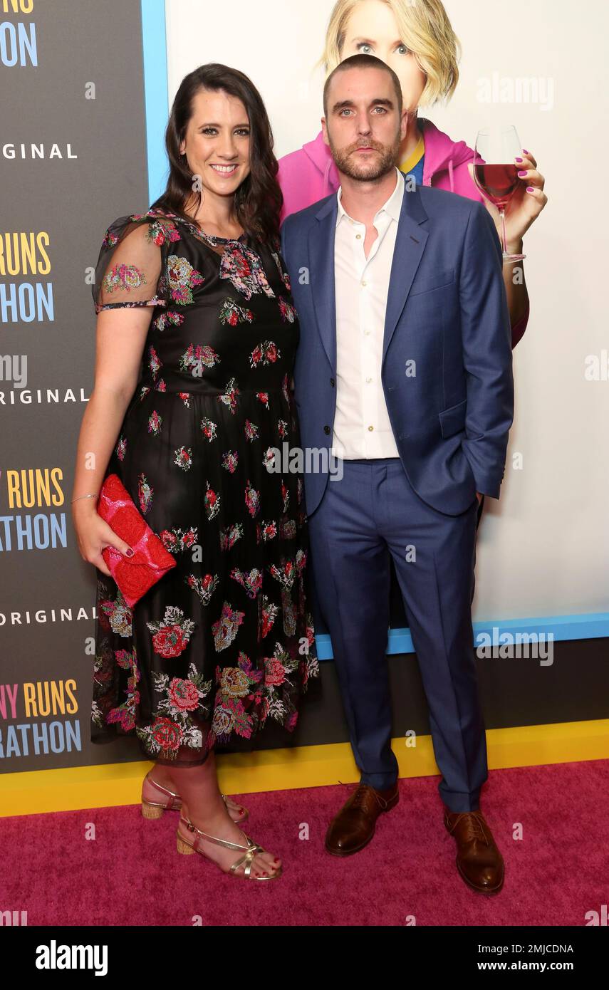 Margot Hand, left, and Matthew Plouffe attend the LA Premiere of ...