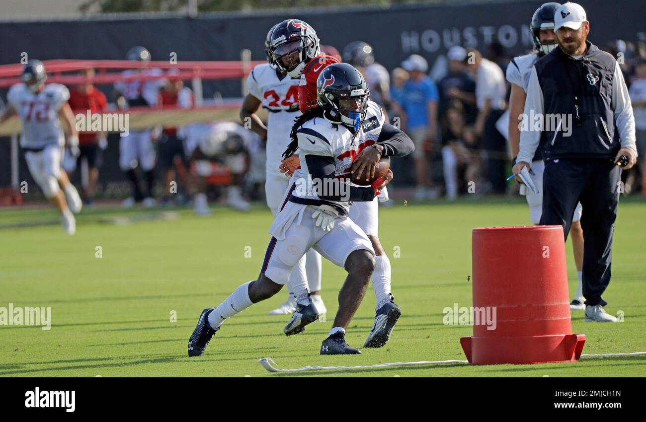 Houston Texans running back Buddy Howell (38) carries the ball during a ...