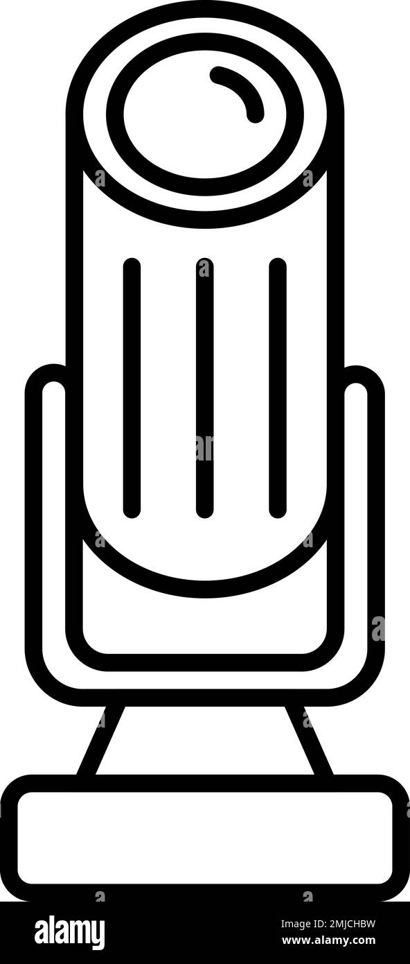 Lighting, party, spotlight vector icon on transparent background ...