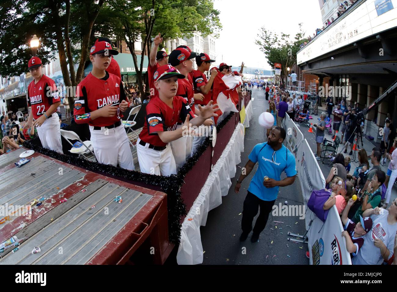 The Canada Region Champion Little League team from Coquitlam, B.C ...