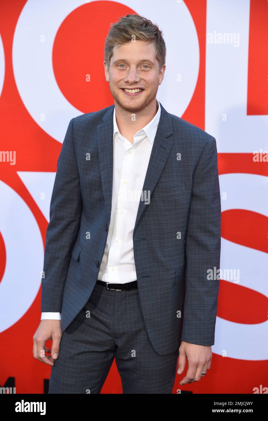 Josh Caras arrives at the premiere of "Good Boys" on Wednesday, Aug. 14 ...