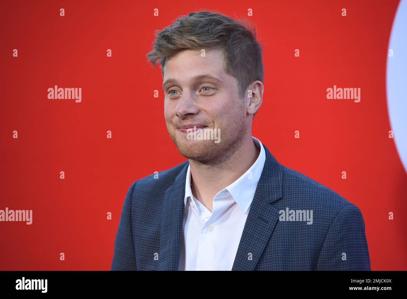 Josh Caras arrives at the premiere of "Good Boys" on Wednesday, Aug. 14 ...