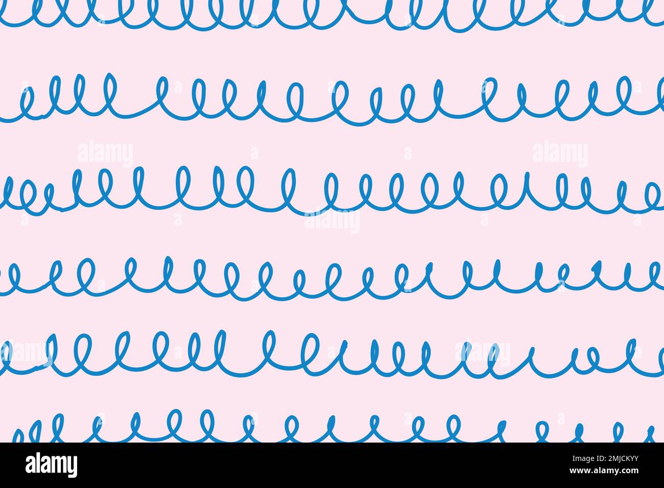 Doodle background, blue spiral pattern design vector Stock Vector Image ...