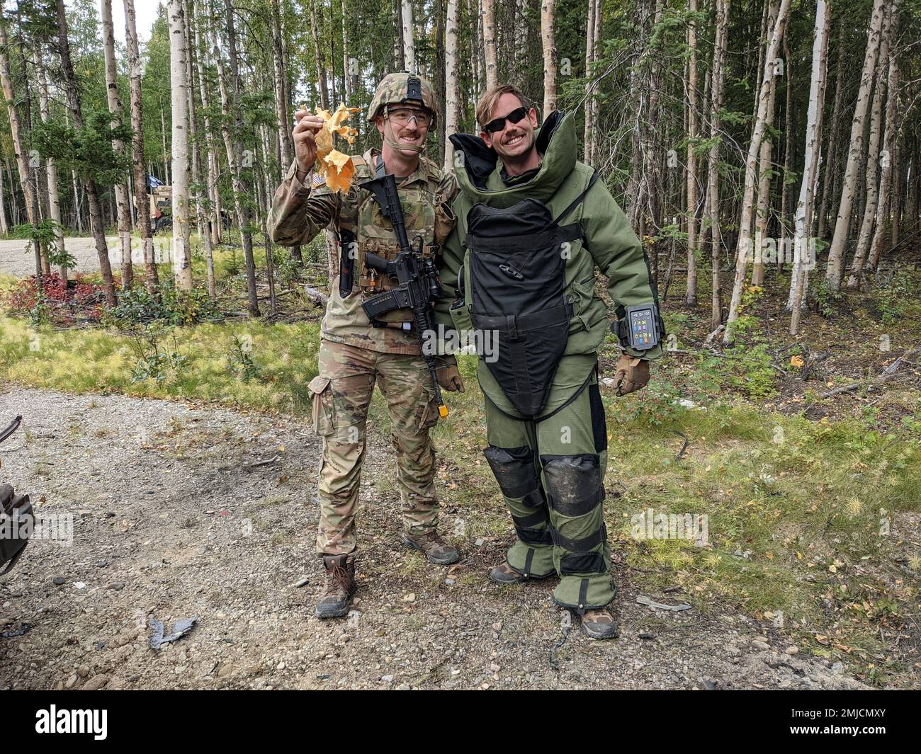 SPC Jason Blauser and SSG Tyler Wilson, 65th Explosive Ordnance ...
