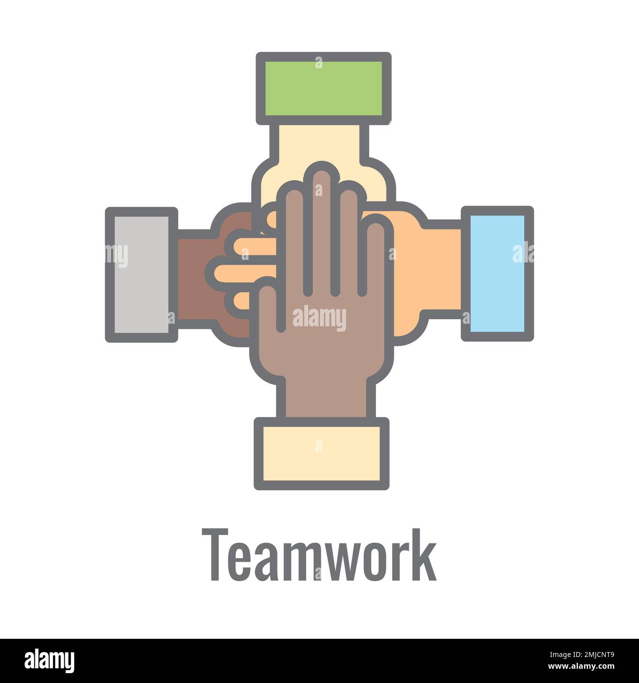 Core Values Icon With Value Driven Icon Describing Aspect Of Core