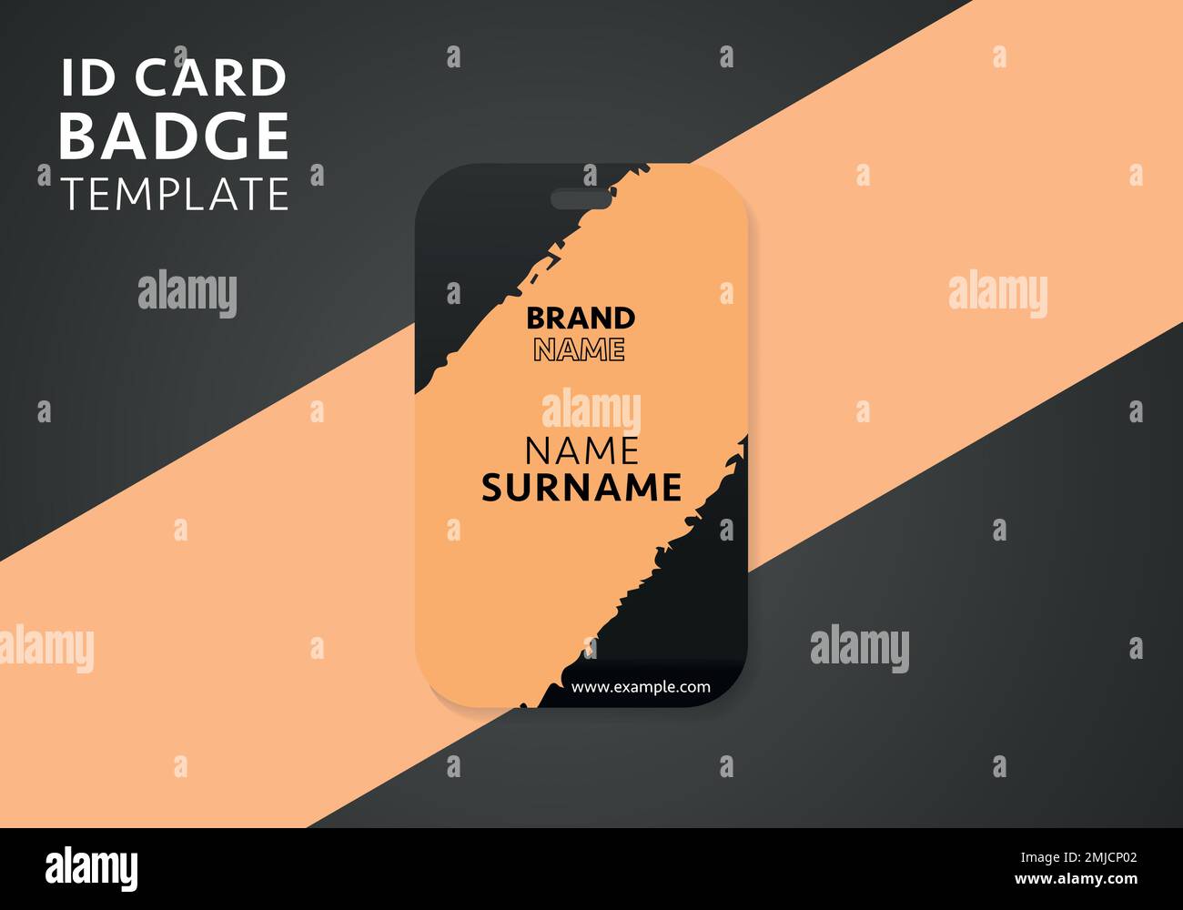 Modern corporate Identity Card design template background, elegant ...