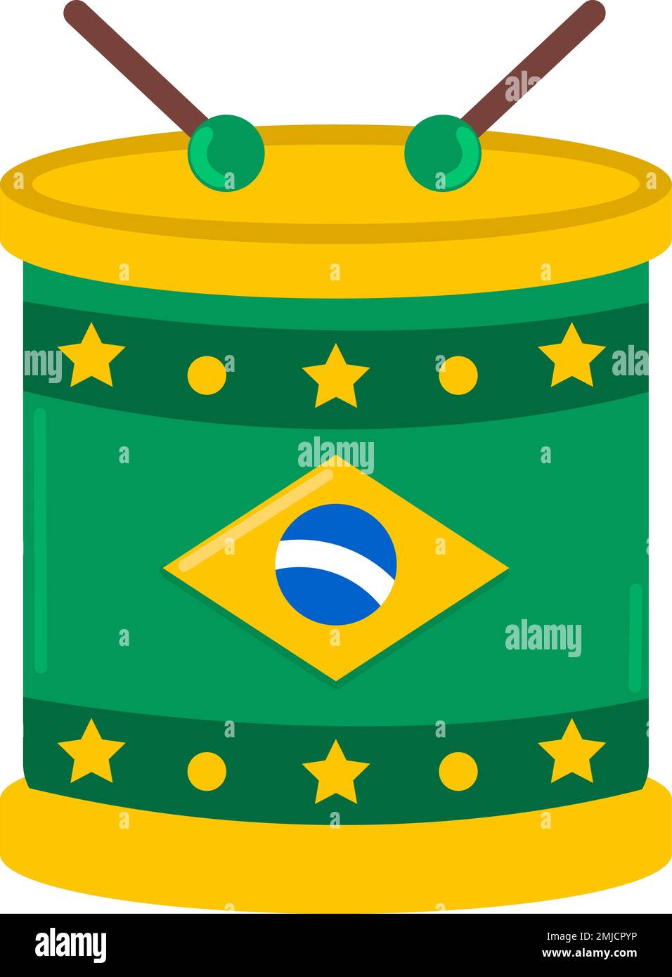 drum instrument brazil Stock Vector Image & Art - Alamy