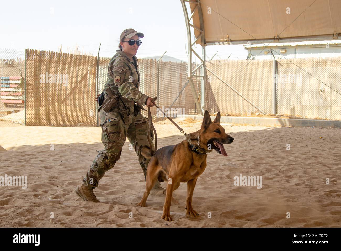 Soldiers from the 35th Infantry Division train with Airmen from the ...
