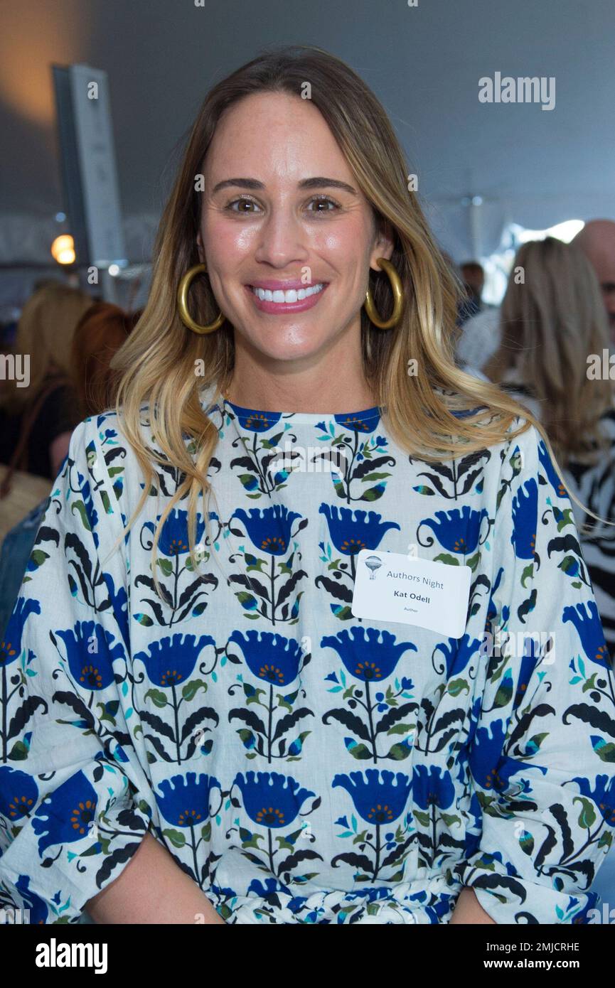 Kat Odell attends East Hampton Library's 15th annual Authors Night ...