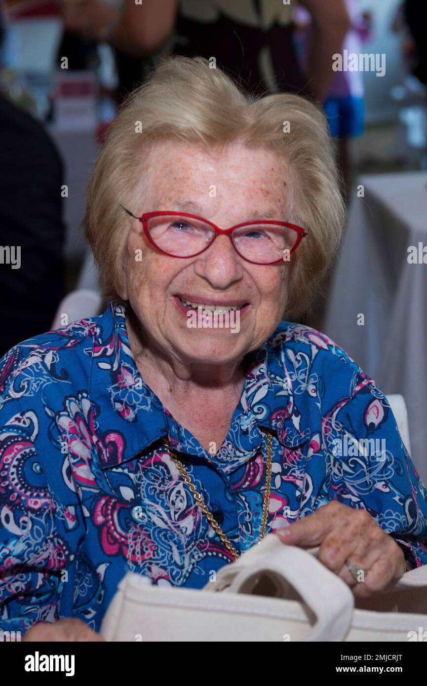 Dr. Ruth Westheimer attends East Hampton Library's 15th annual Authors ...