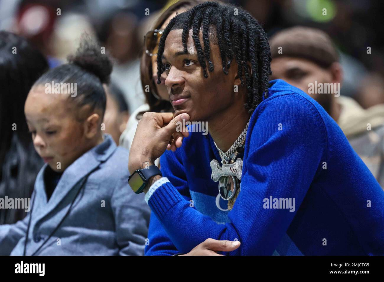 Middletown, DE, USA. 27th Jan, 2023. Denver Nuggets point guard NAH ...